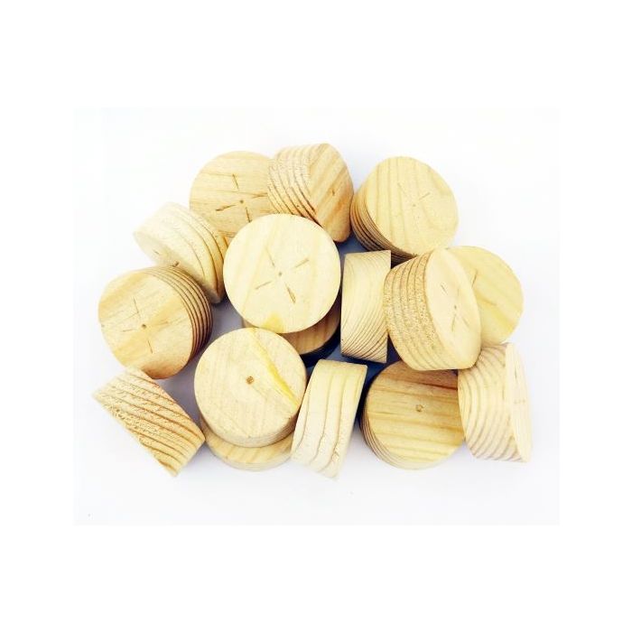 28mm Joinery Grade Redwood Tapered Wooden Plugs 100pcs