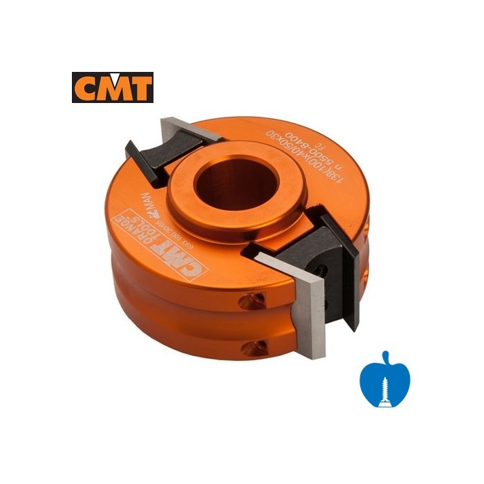 100mm CMT Aluminium Euro Profile 40mm Universal Profile Cutter Block ...
