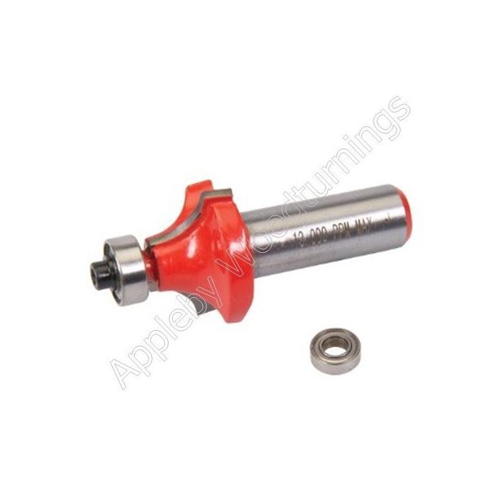 32 x 15.9mm S=1/4" Silverline TCT Round Ovolo Router Cutter