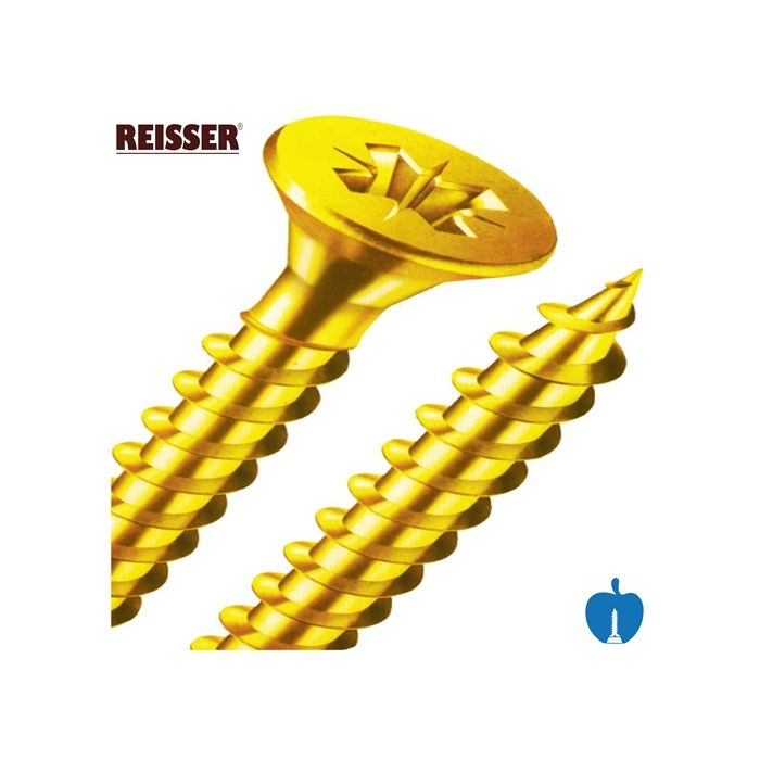 4.0 x 40mm Reisser R2 High performance Joinery Woodscrews 200pcs