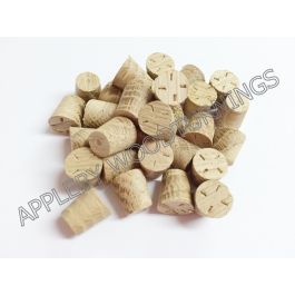 11mm American White Oak Tapered Wooden Plugs 100pcs