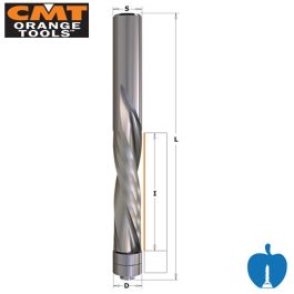 Ø12.7mm x 47mm Cut Length CNC Up/Down Compression Spiral Router With ...