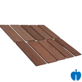 10 Pack 85mm In Length X 30mm Wide Sapele Hardwood Packers 2mm Thickness