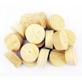 28mm Joinery Grade Redwood Tapered Wooden Plugs 100pcs