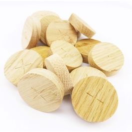 70mm English Oak Tapered Wooden Plugs 100pcs